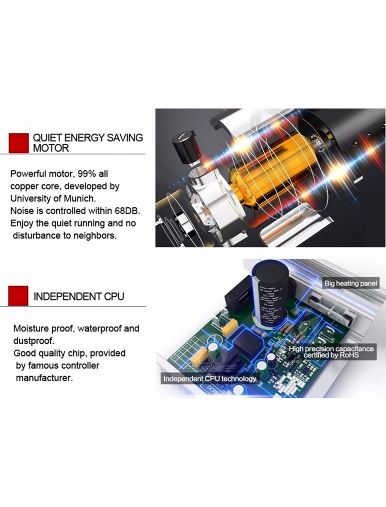 Cinta de Correr Plegable Fit-Force 1750BT | VIP Ventas